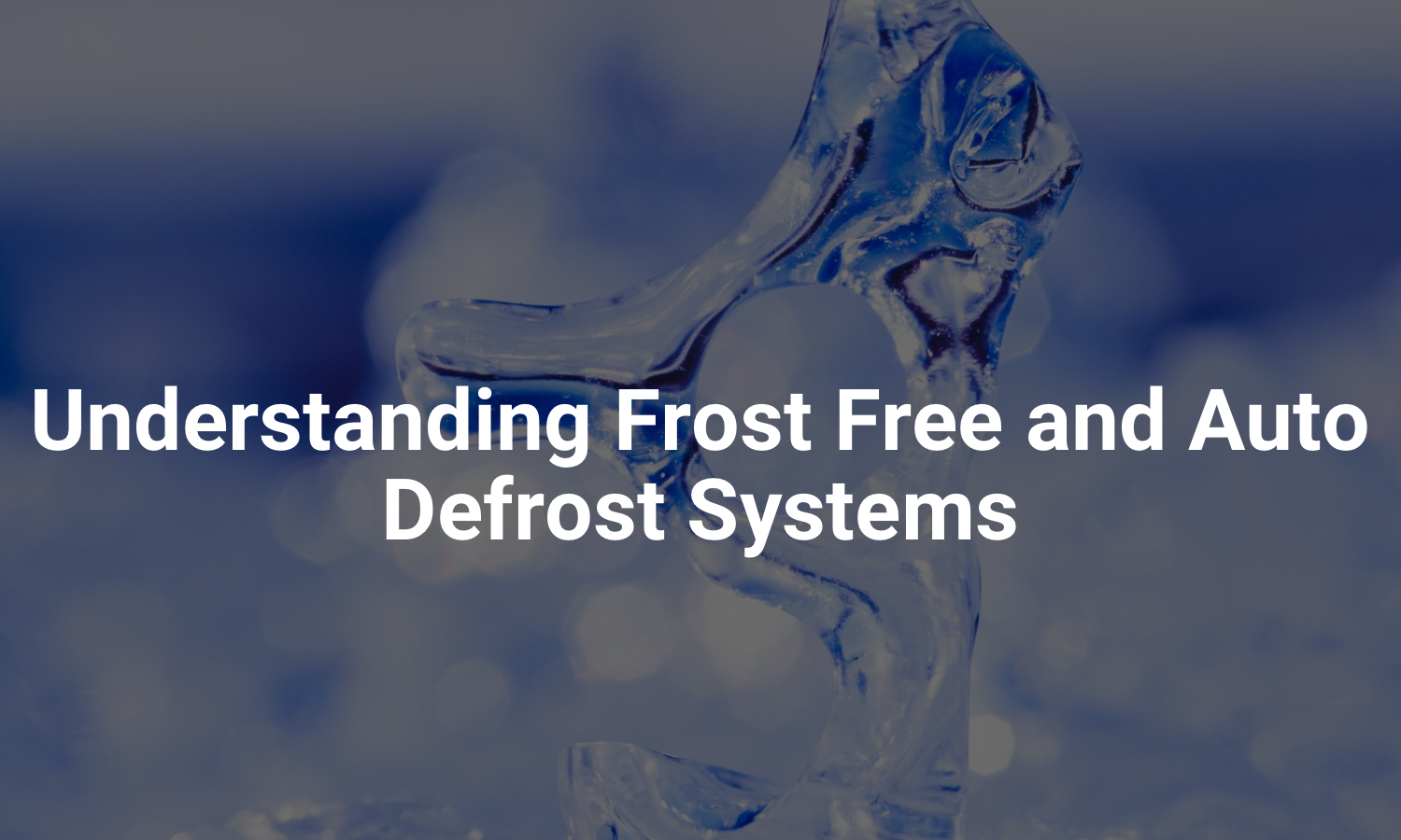 Frost Free vs Auto Defrost: Key Differences | Town Appliance